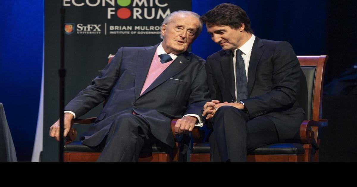 Justin Trudeau will be remembered for ‘leadership,’ Mulroney