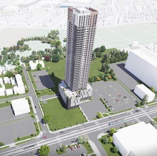 44-storey tower proposed for former CTV Kitchener property