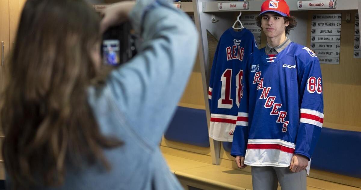 Rangers prospect Luca Romano committed to two-way game