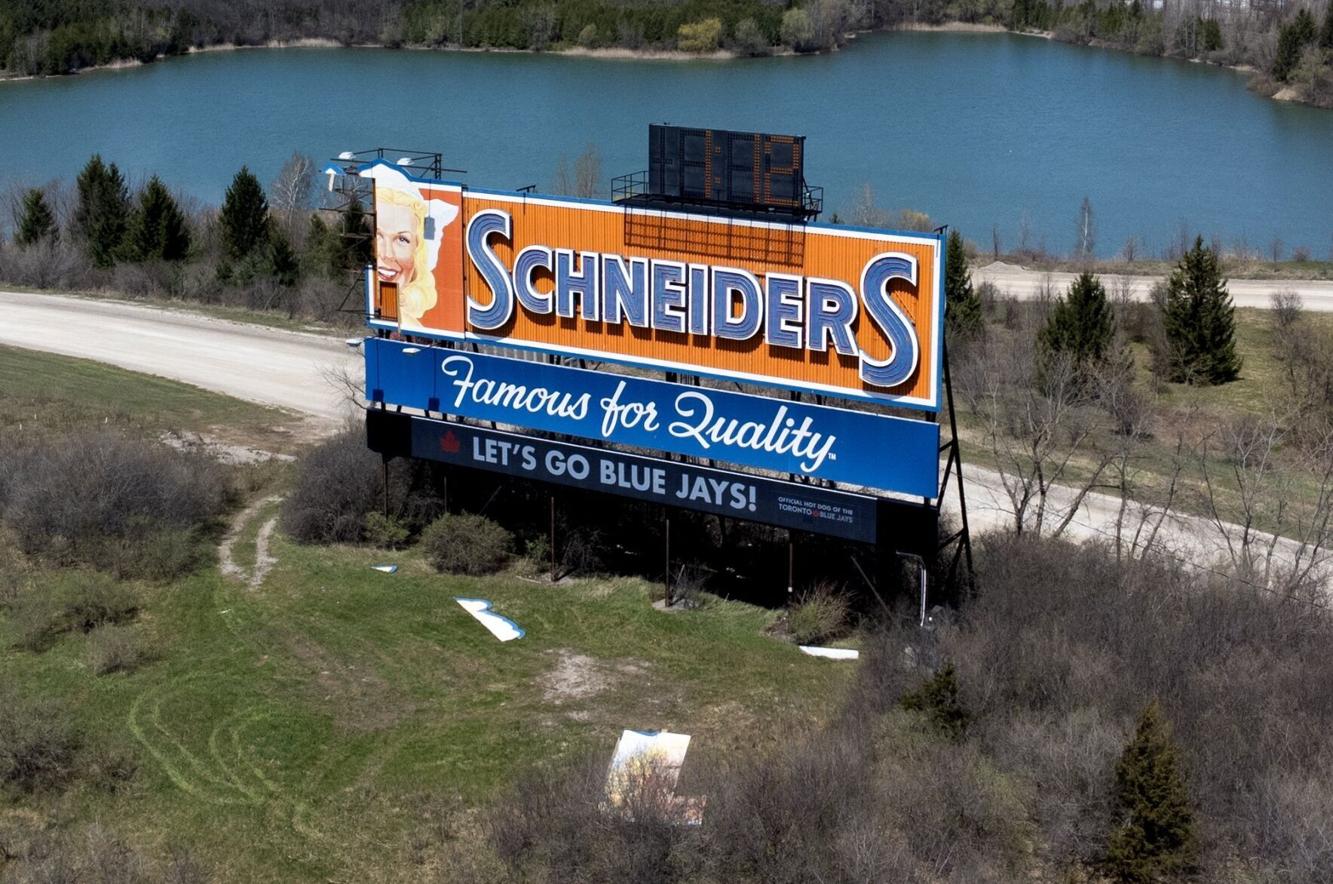 Dutch Girl gets a facelift after Schneiders sign damaged
