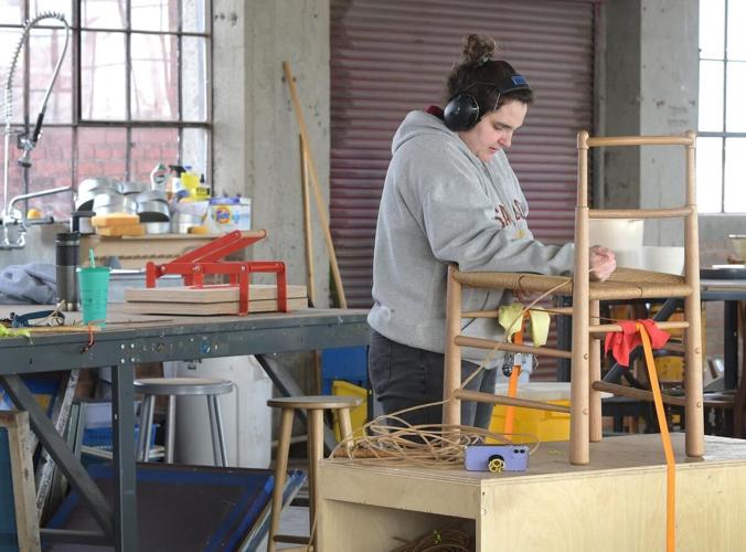 Five professional artisans took over a Barton/Sherman-area warehouse, bringing Hamilton Craft ...
