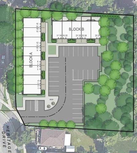 Kitchener residents worry a 26-unit stacked townhouse development in ...