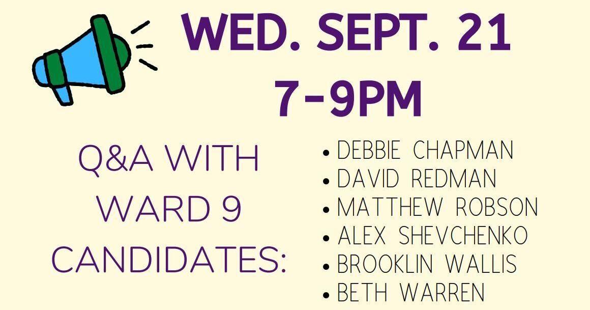 All-candidates meeting for Kitchener’s Ward 9 to be held