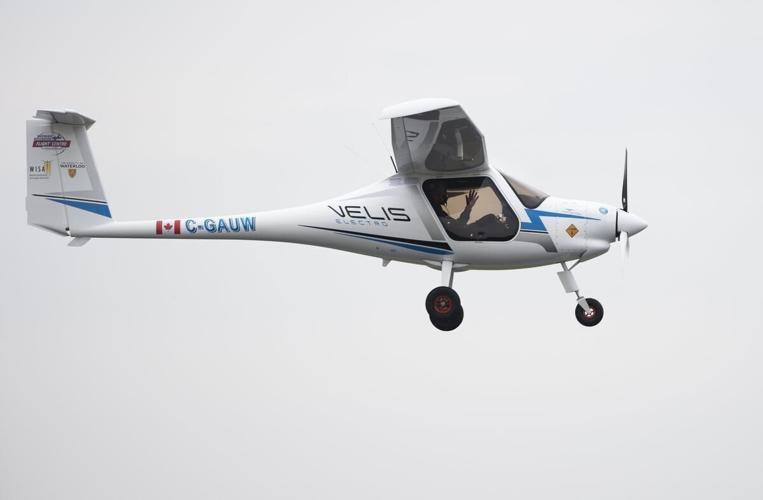 ‘We love planes but we also love the planet.’ Small electric airplane ...