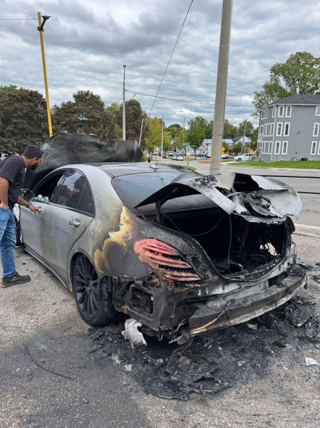 Arson causes $250K in damages at Kitchener car dealership