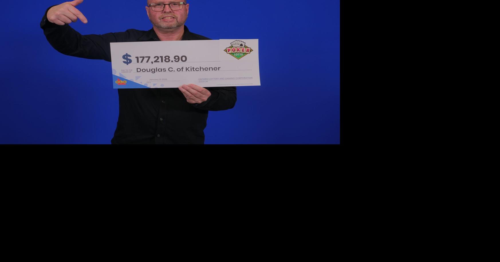 Kitchener mechanic strikes lottery gold again