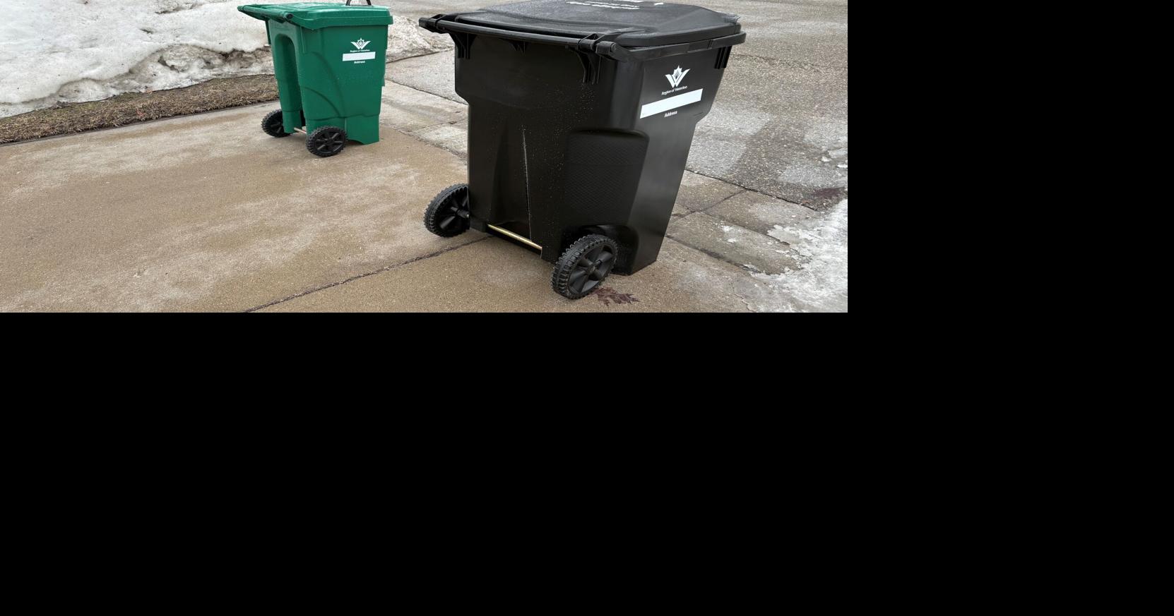 After one week of the new garbage system, we’re exhausted