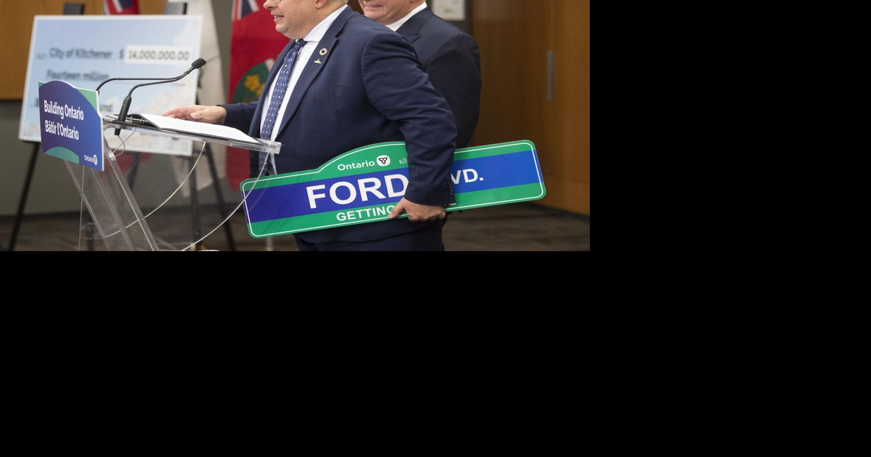 Ford in Kitchener to hand out housing funds