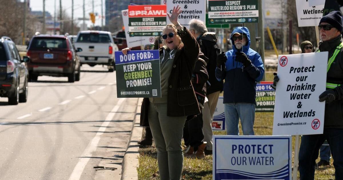 ‘We can’t afford your sprawl’: Rally participants fear province will ...