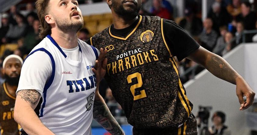 Waterloo St. David alumnus Mason Cumming with K-W Titans