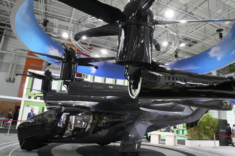 Lean green flying machines take wing in Paris, heralding transport ...
