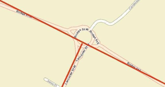 Kitchener roundabout at Bridge and Lancaster reopens after sewage leak