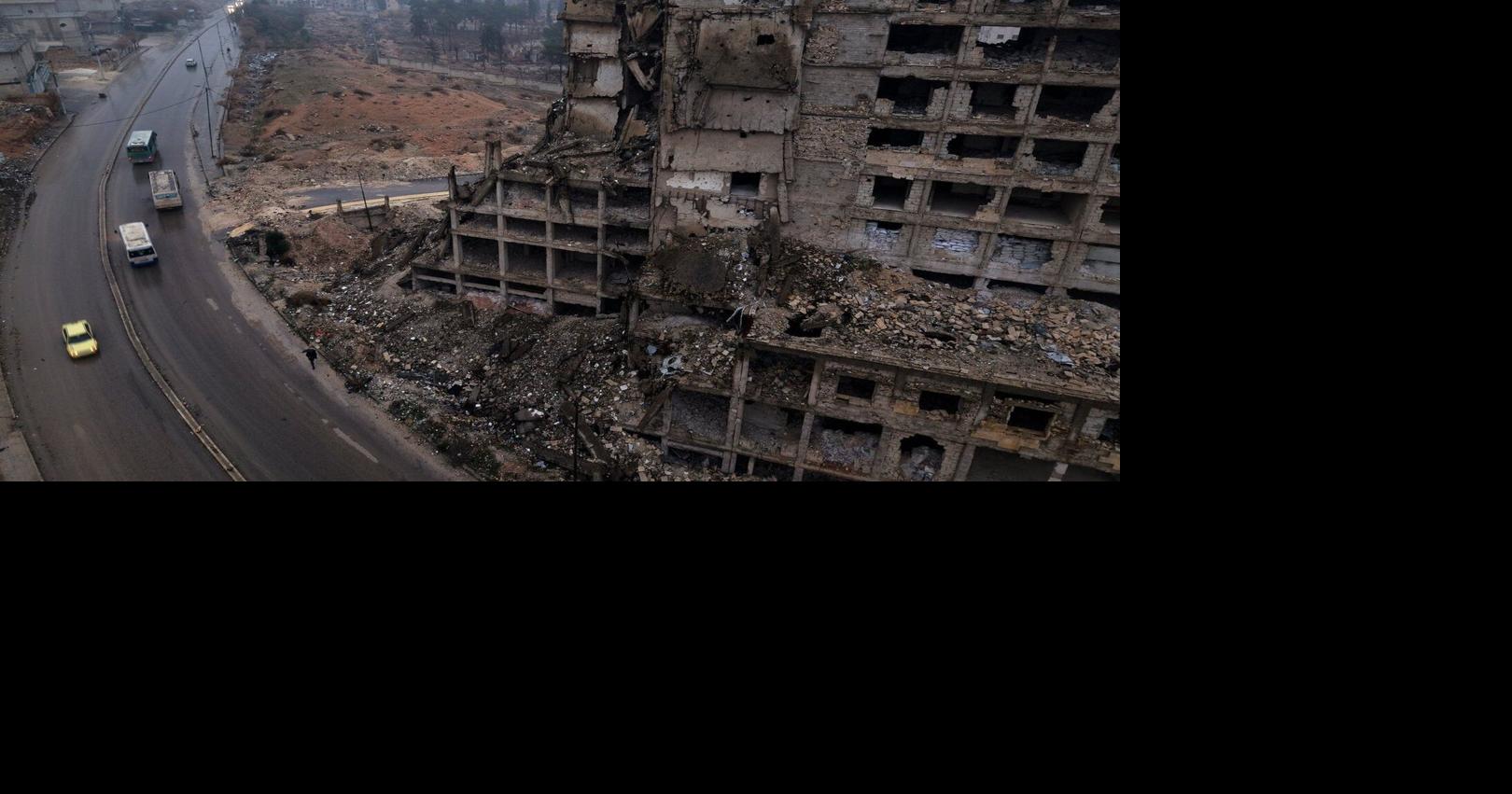 Syrian army and Kurdish forces exchange strikes east of Aleppo