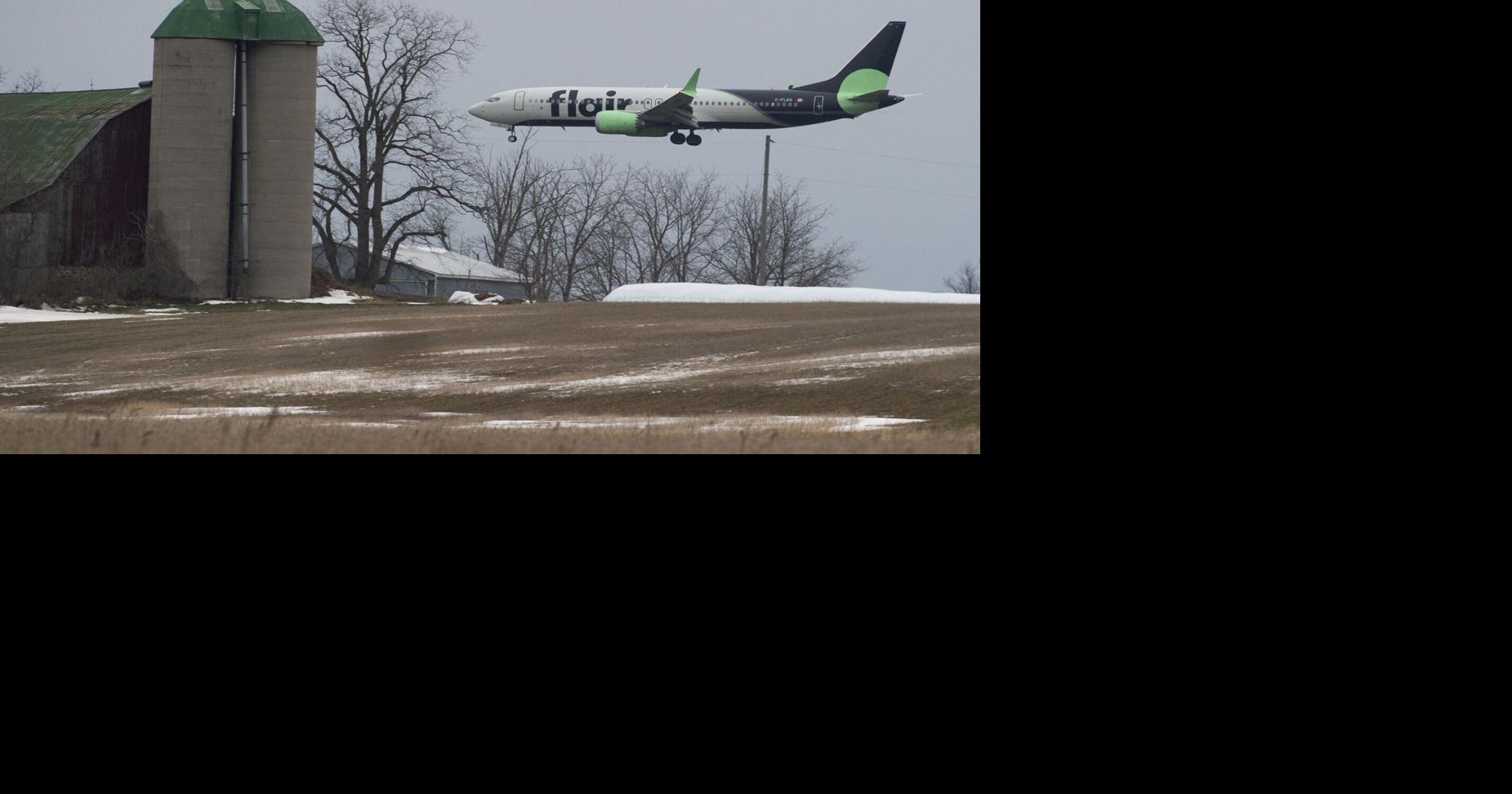 Flair to close crew base, trim flights at Kitchener airport