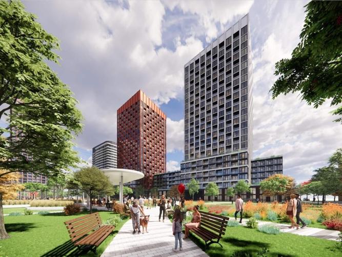 Waterloo looks to the sky with 12 towers on Kraus site