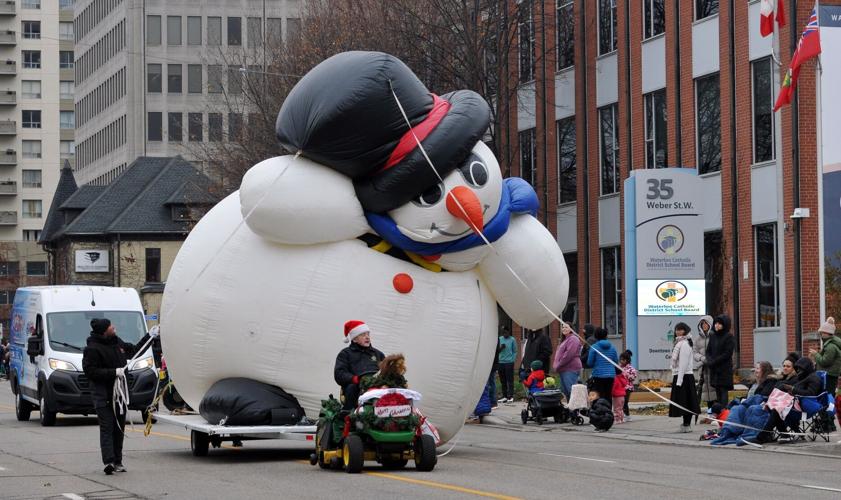Santa swings into Waterloo Region as parade season kicks off