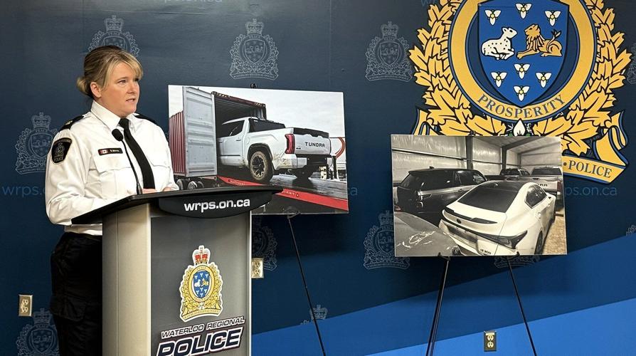 Five Kitchener vehicles recovered in Hamilton crime ring