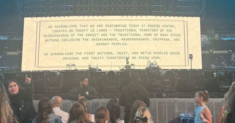 Taylor Swift and the drama over a land acknowledgment