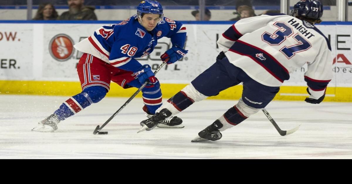 From healthy scratch to first OHL goal