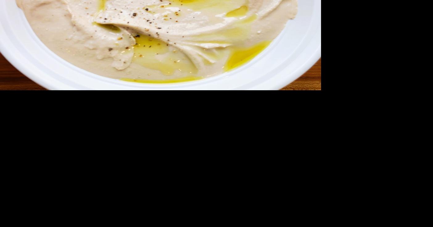 Hummus at Arabesque on Victoria Street North in Kitchener