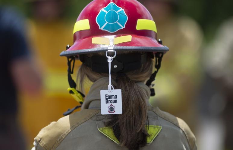 Photos: Young women learn firefighting skills at Camp FFIT