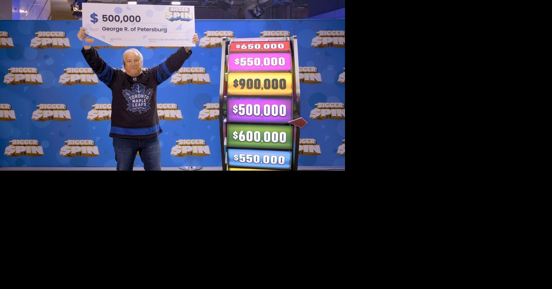 Petersburg man wins $500K at NHL playoff game in Toronto