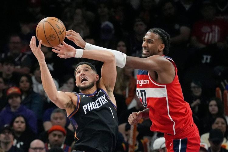 Suns breeze past Wizards 112-93 for 10th victory in 13 games