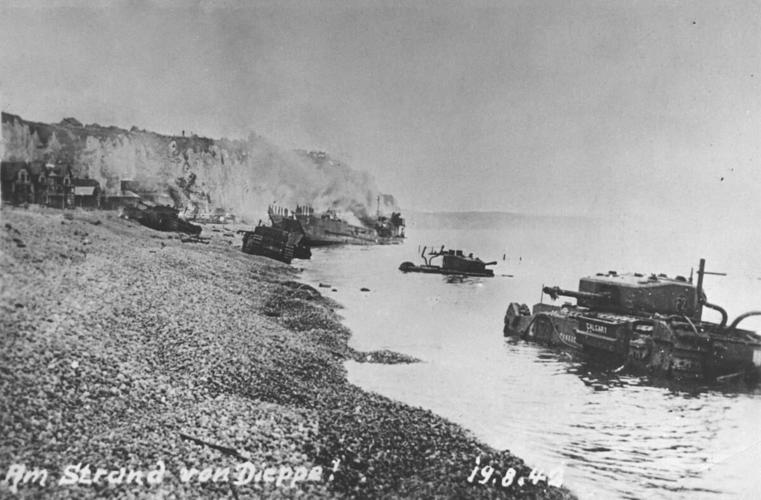 ‘He lived where you live’: Museum sends postcard of disastrous Dieppe ...