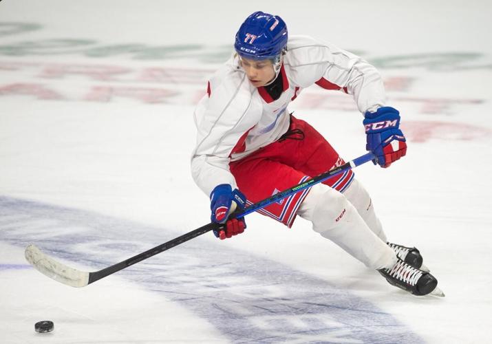 Kitchener Rangers rookie Justin Bottineau in his own freshman class