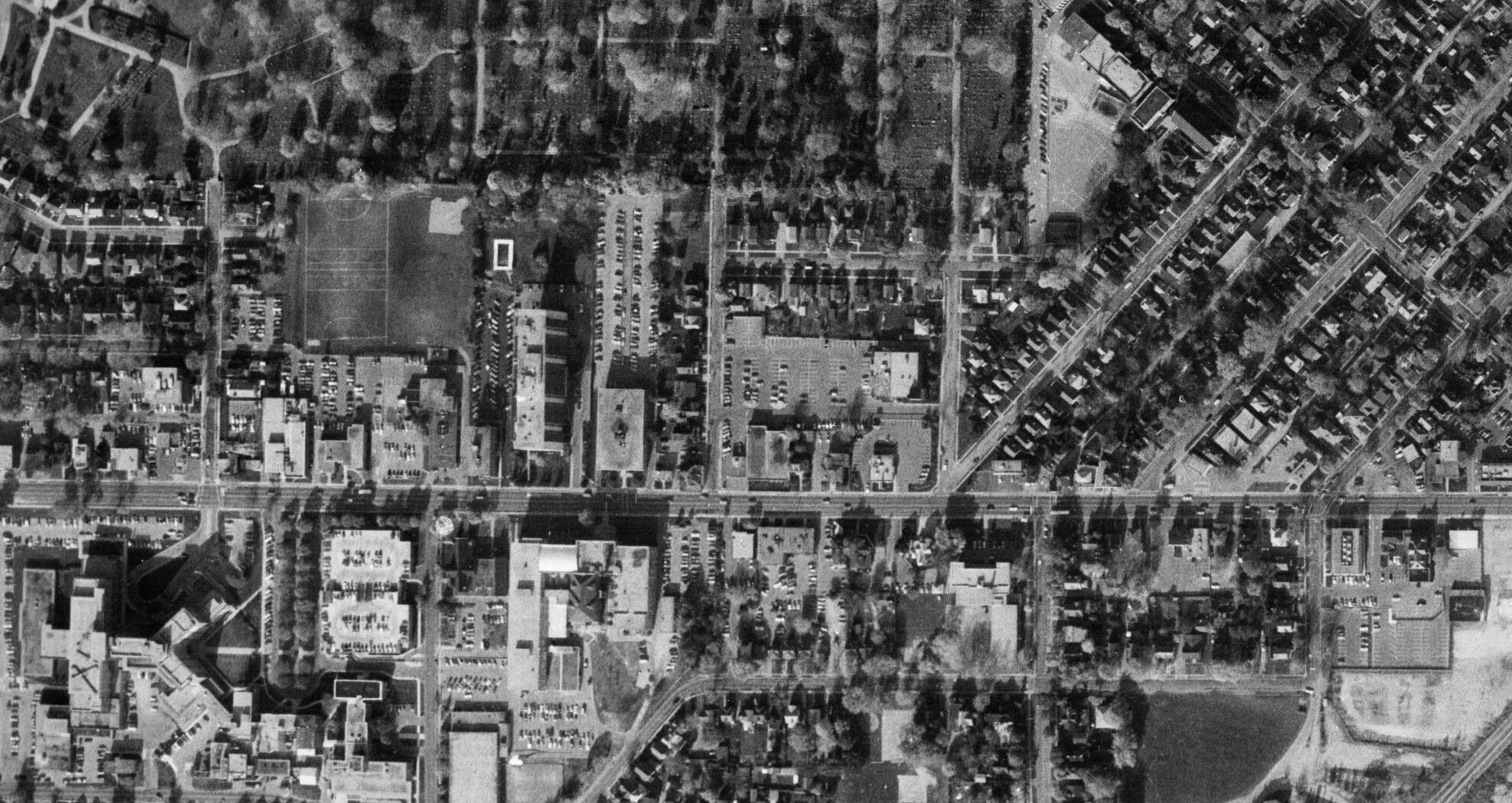 Can you identify these bird’s-eye views of Kitchener?