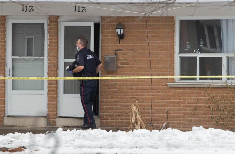 Overnight shooting leaves bullet holes in window of Kitchener home