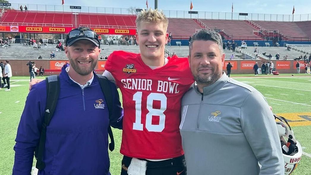 Laurier’s Taylor Elgersma makes history at Senior Bowl