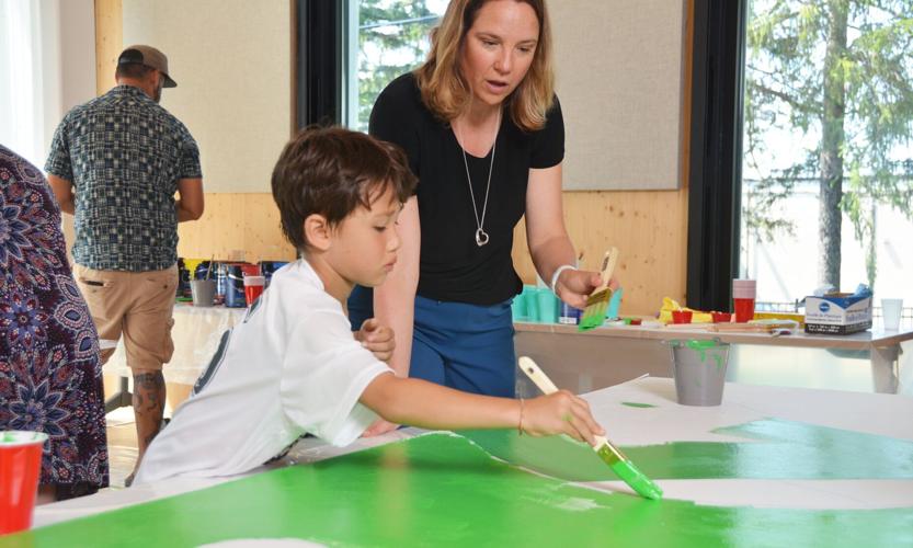 ‘Representation matters’: 40-foot Indigenous mural coming together at ...