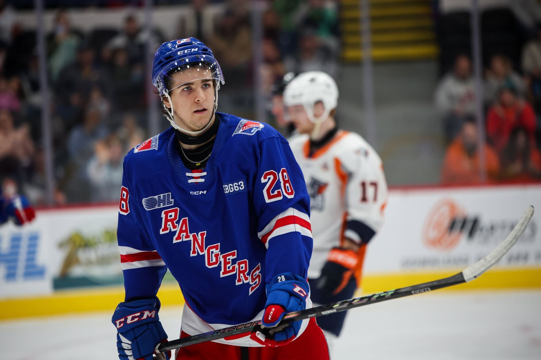 Kitchener Rangers forward Matheas Stark reassigned to OJHL
