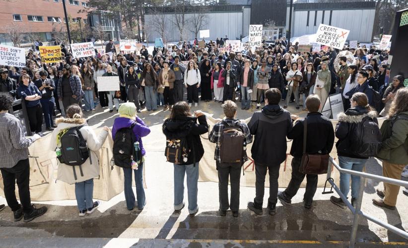 Students walk out of class to protest OSAP changes