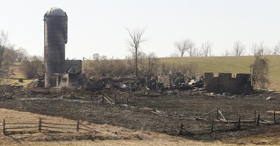 ‘Total destruction:’ Norwood area barn, stables gutted
