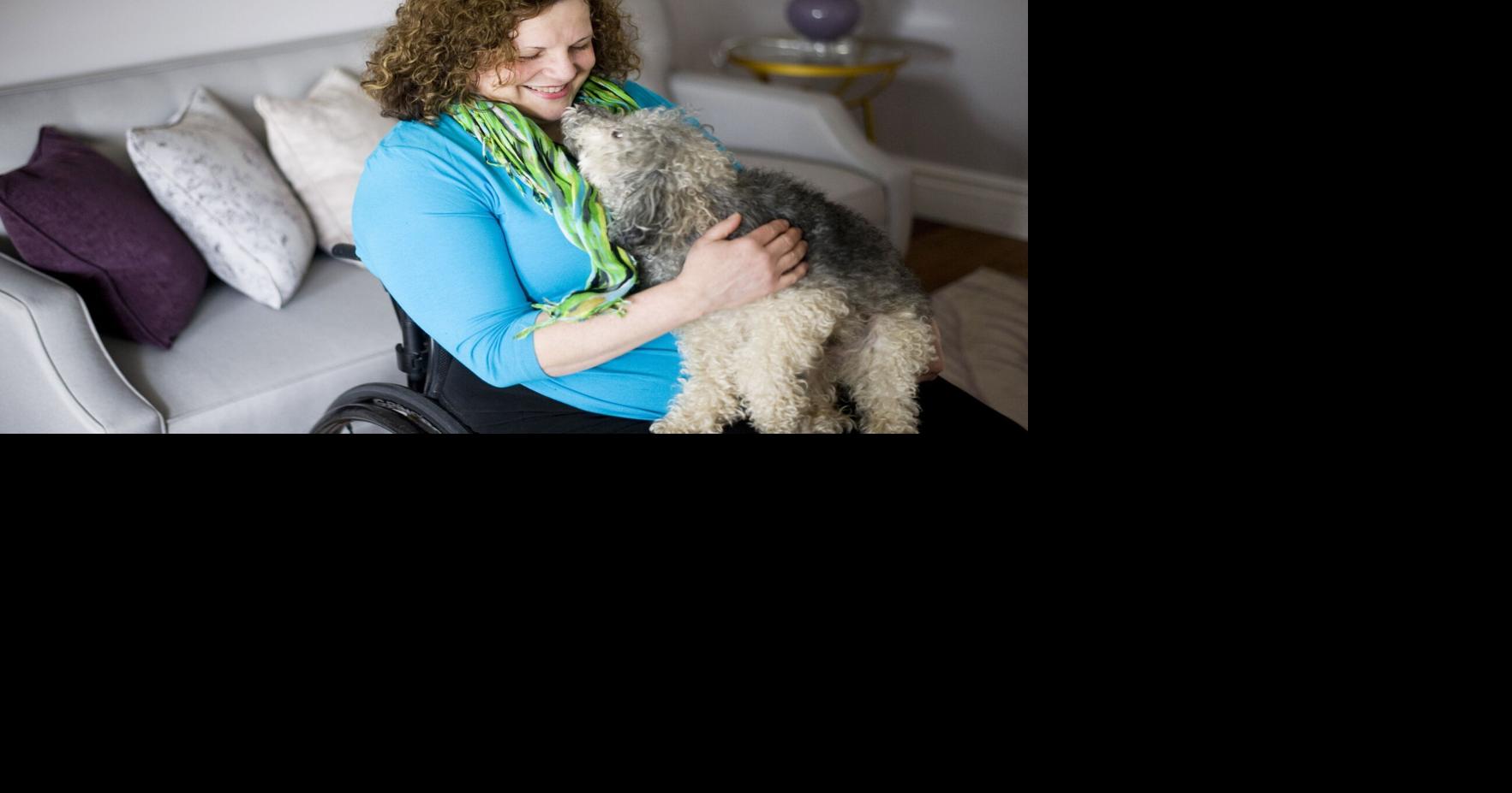 At peace: Louise Russo is philosophical about life, paralysis