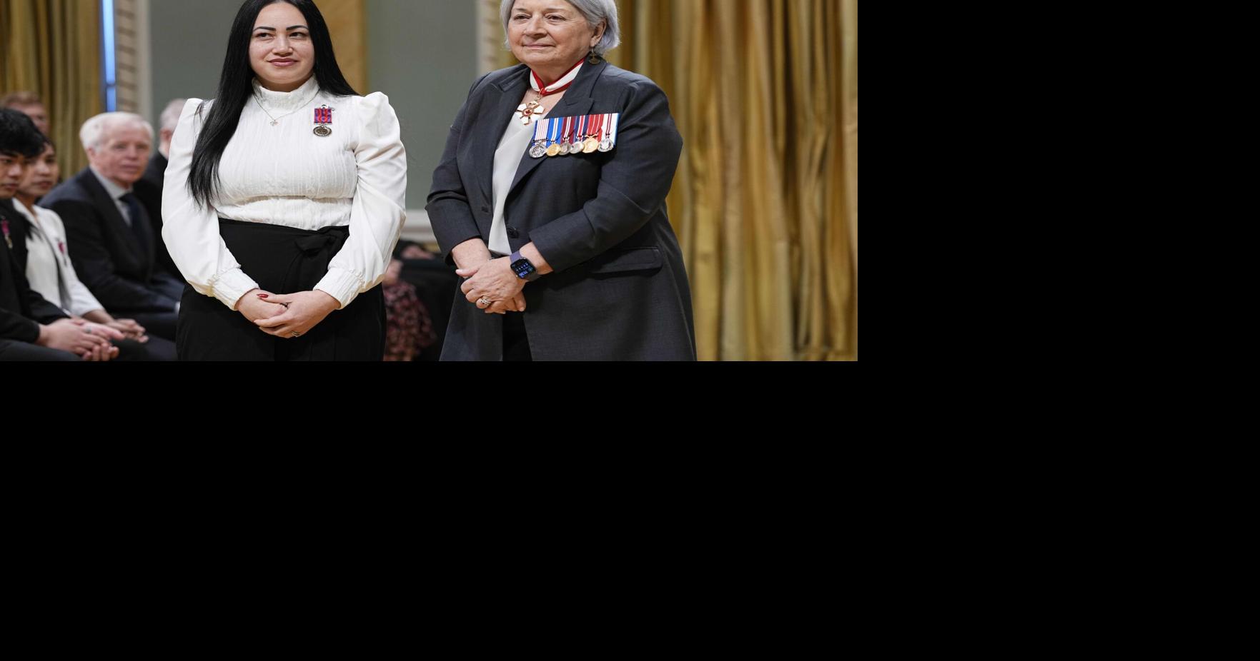 Kitchener woman honoured for bravery