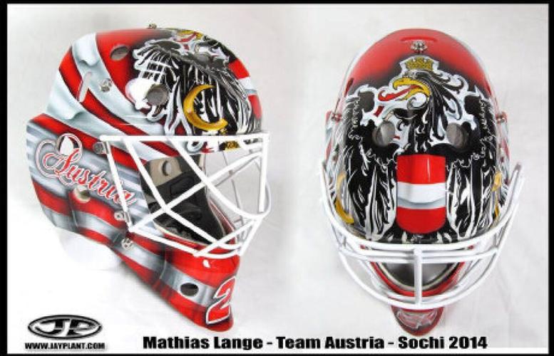 Austrian Olympic goalie’s mask has Kitchener roots