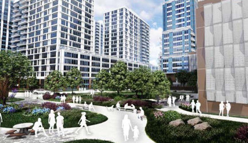 Residents split over 13 towers in central Waterloo