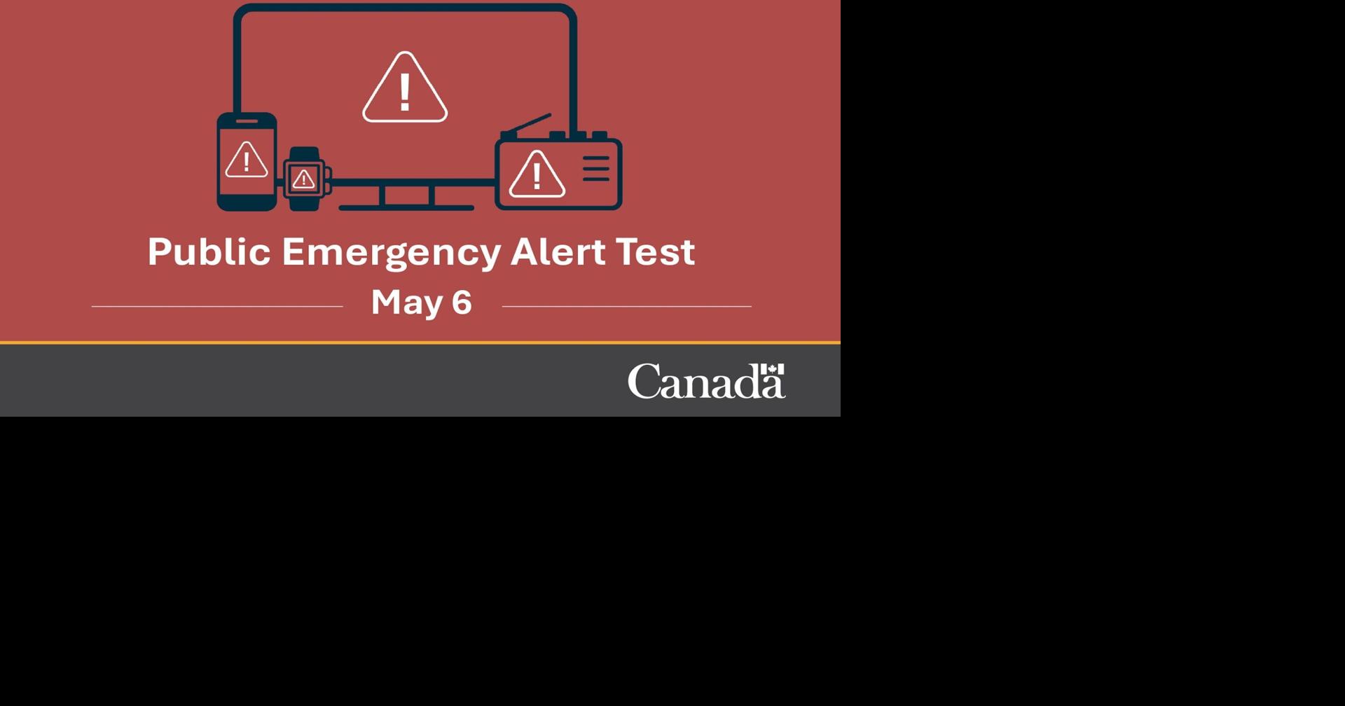 National emergency alert system test scheduled for Thursday