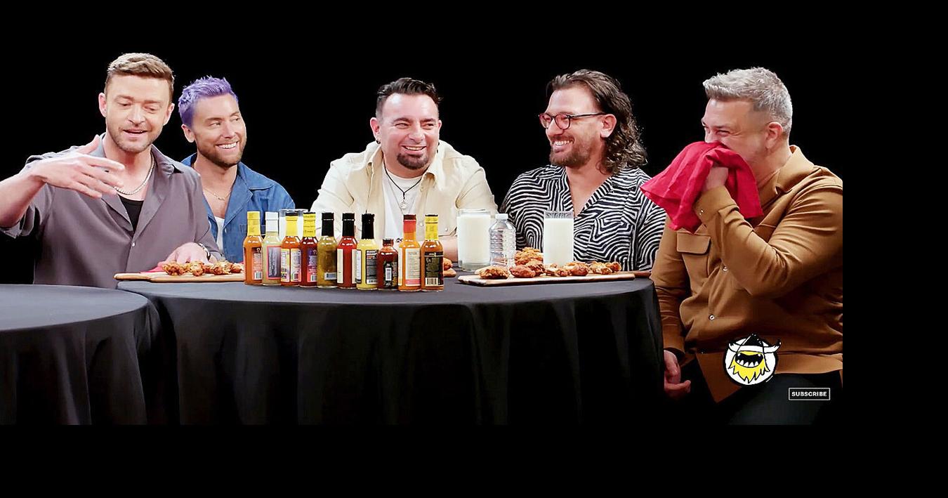 NSYNC sinks teeth into Waterloo Region hot sauce on new season of ‘Hot ...