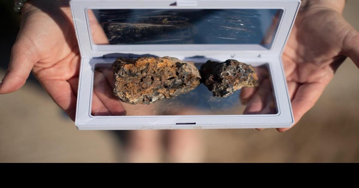 A meteorite fell in Ontario this summer. A woman says she found it, but ...