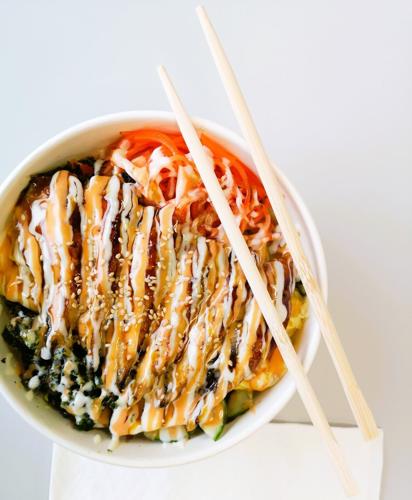 I had to taste the barbecue eel cupbap at LooBapBap