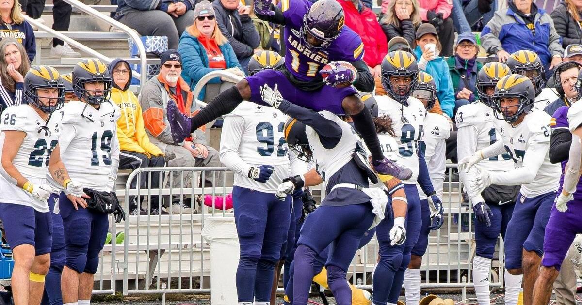 OUA football: Laurier beats Windsor, Carleton beats Waterloo