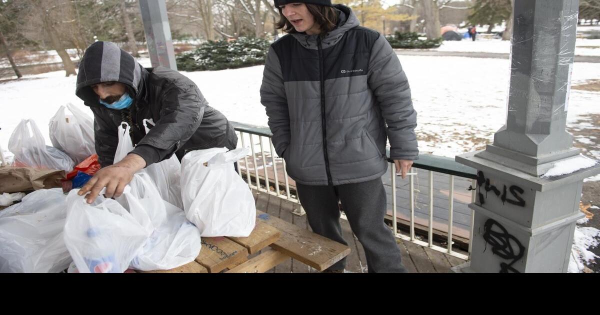 Homeless Kitchener woman calls for housing, not open-air shelter