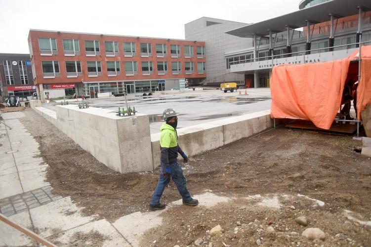 A revamped Carl Zehr Square at Kitchener City Hall set to open by summer