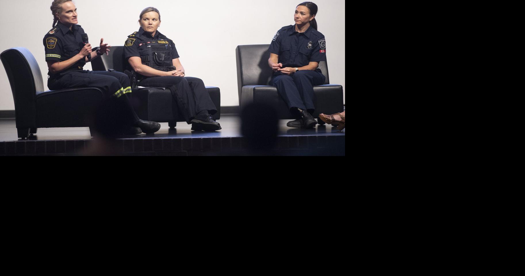 Women changing the face of police, fire, paramedic services