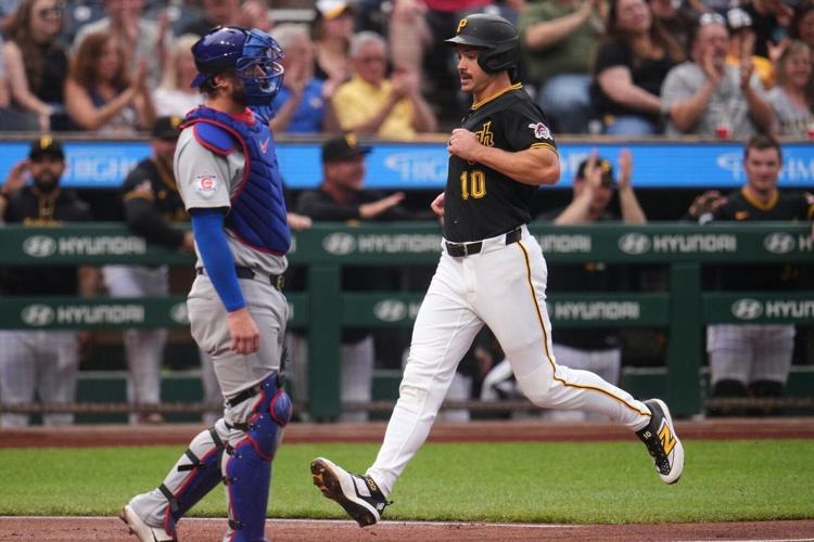 Esmerlyn Valdez's homer caps five-run first, Pirates send skidding Cubs ...