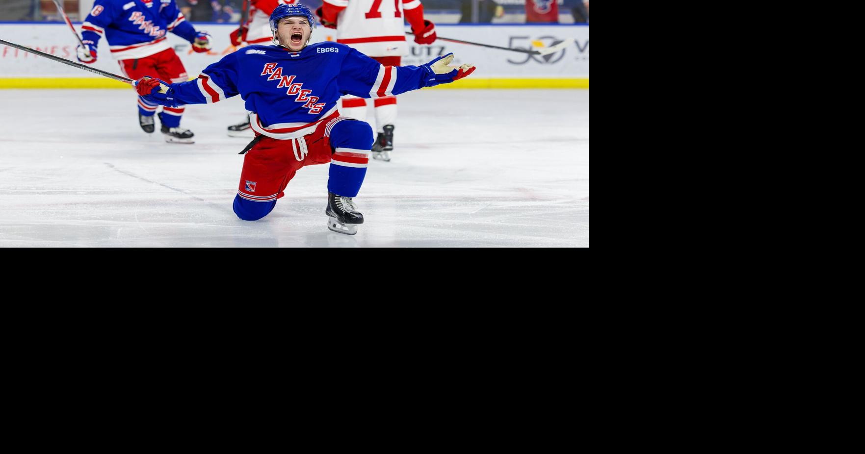 Rangers flex scoring strength in 8-5 comeback over the Soo